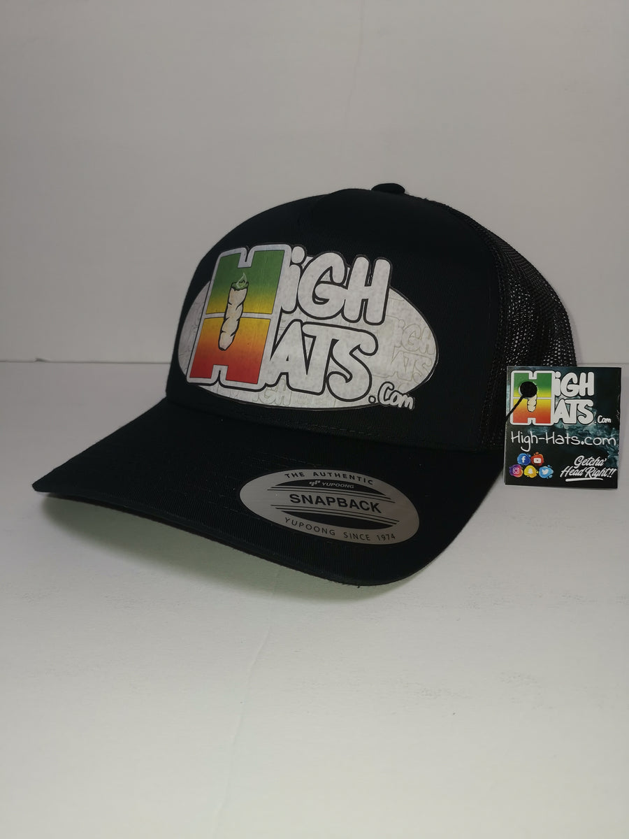 High-Hats.com Black Classic Trucker Cap – high-hats.com